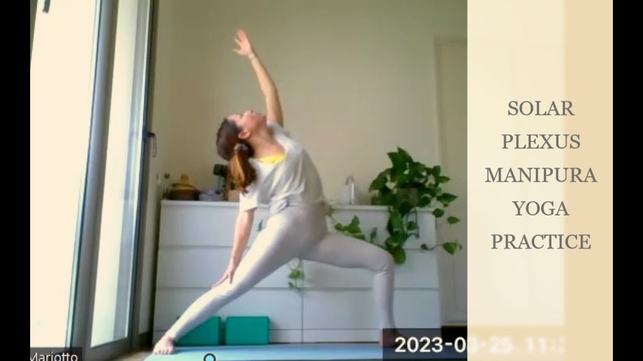 Solar Plexus Chakra Hatha Yoga Class * Fire energies - YouTube