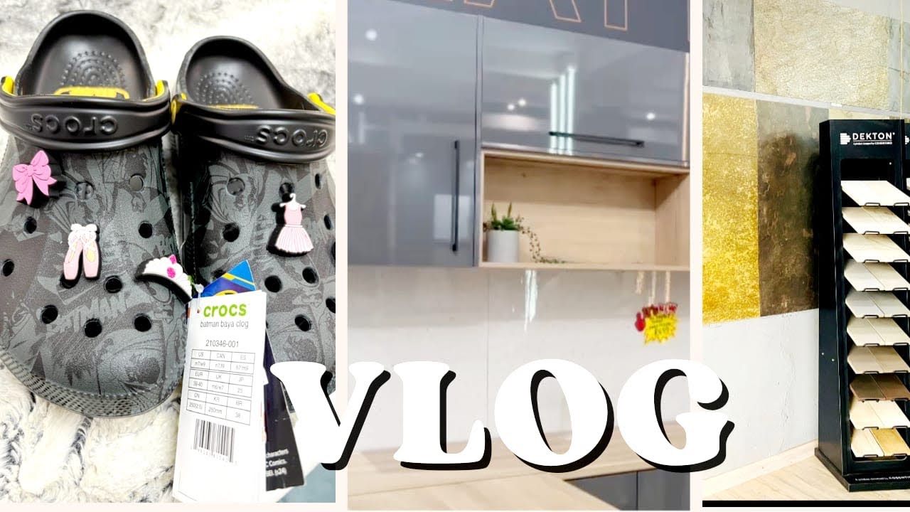 VLOG//KITCHEN COUNTER TOP QUOTATION//BOUGHT CROCS FOR THE FIRST TIME ...