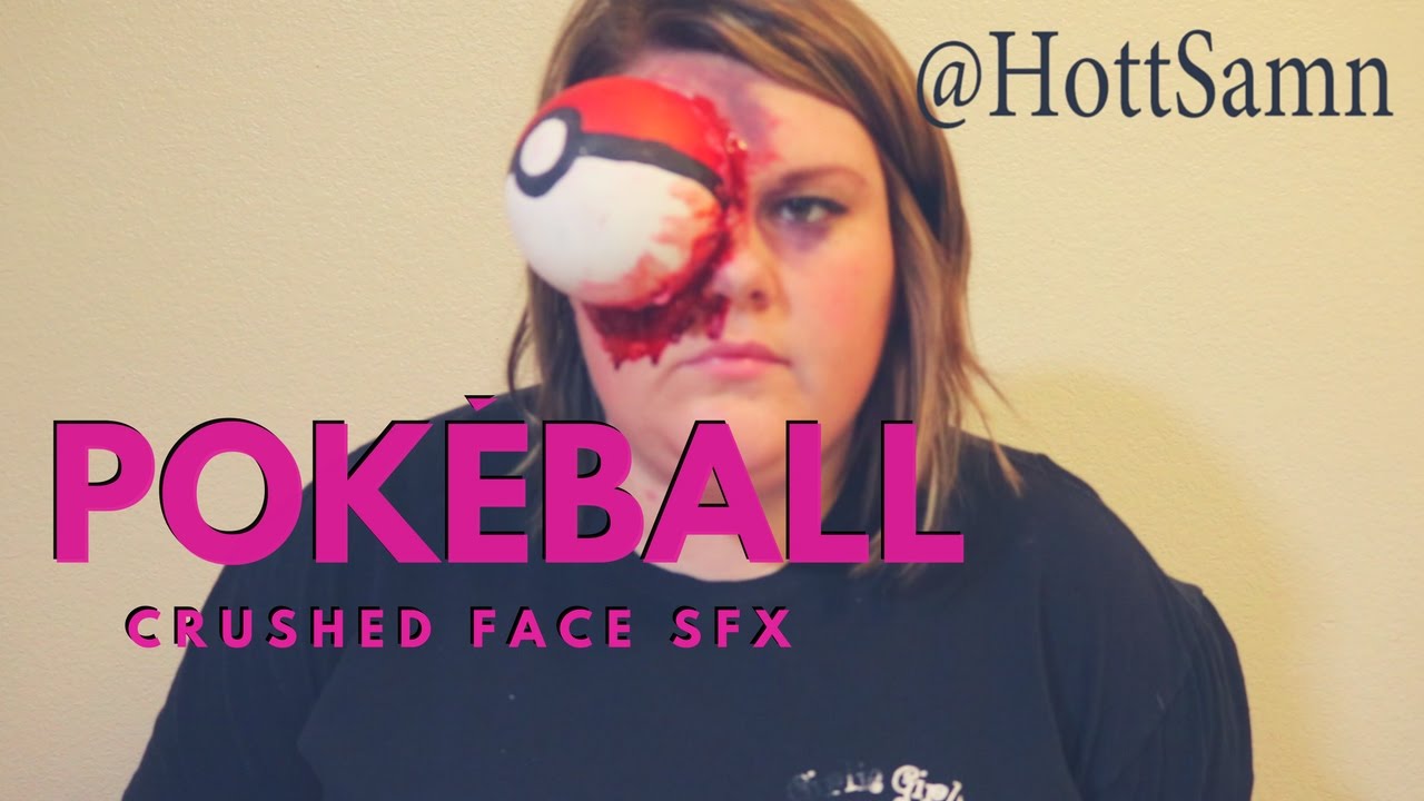 POKÉBALL SMASHED FACE SFX | 1 MIN VID | HottSamnSFX - YouTube