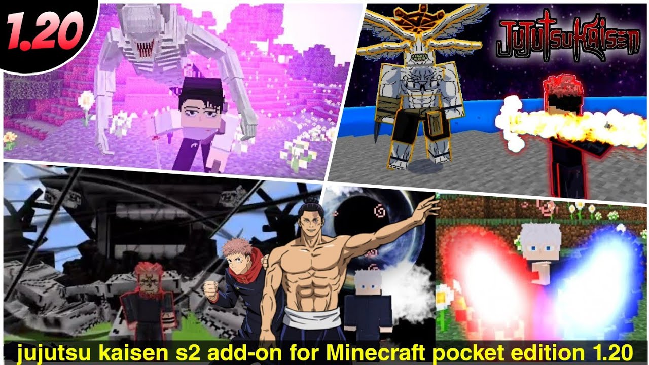 Jujutsu Kaisen s2 Addon for Minecraft PE 1.20 | Jujutsu Kaisen Addon ...