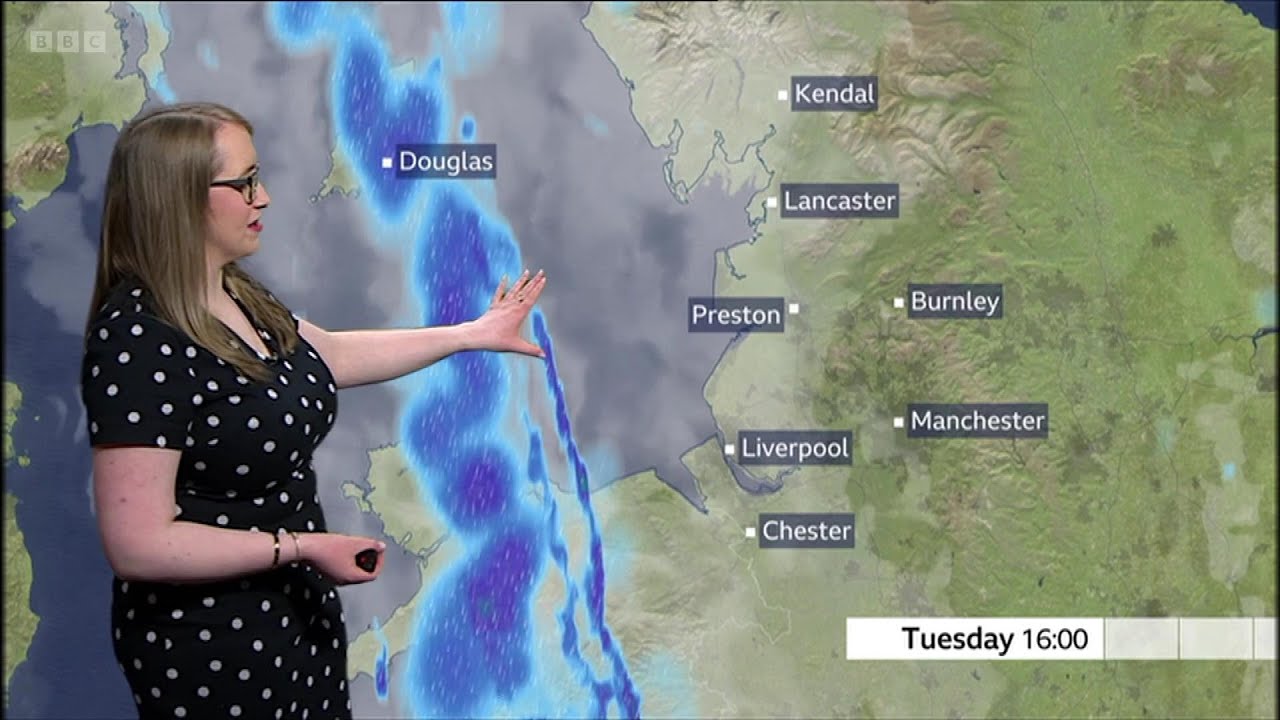 Gillian Brown - North West Today Weather 30Apr2024 - YouTube