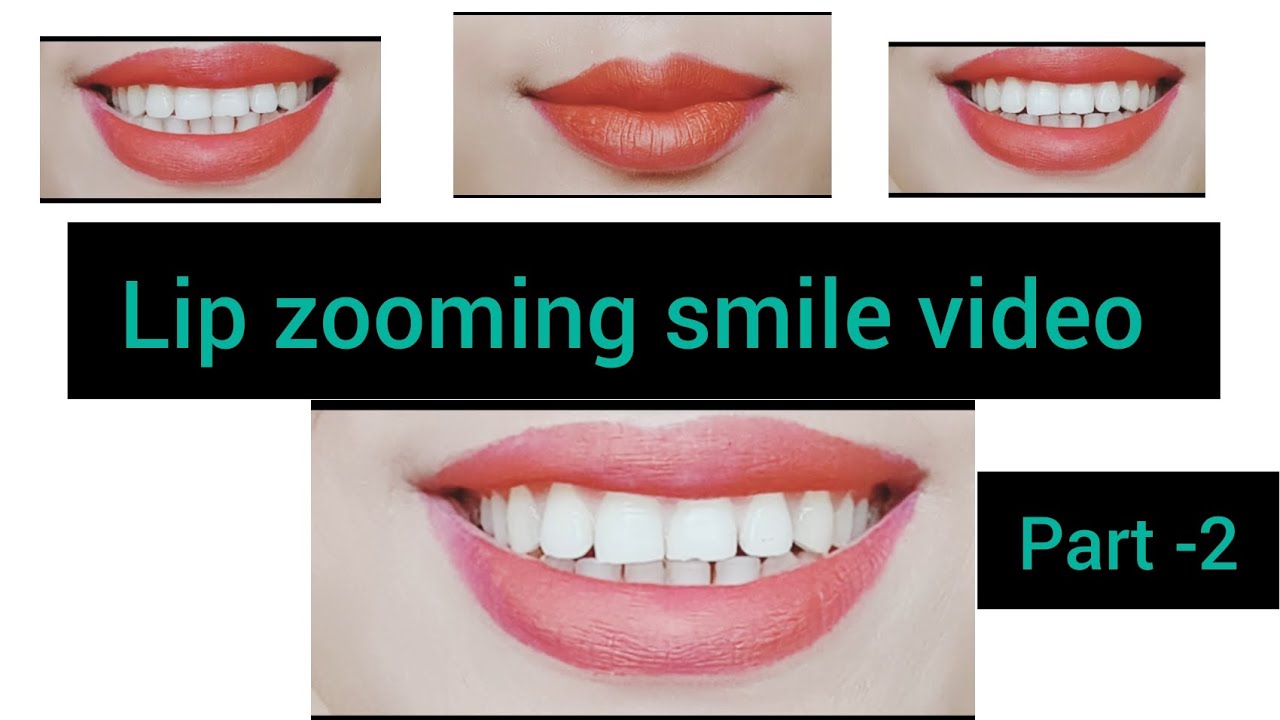lip zooming smile video second part #sukla all in all #vlog - YouTube