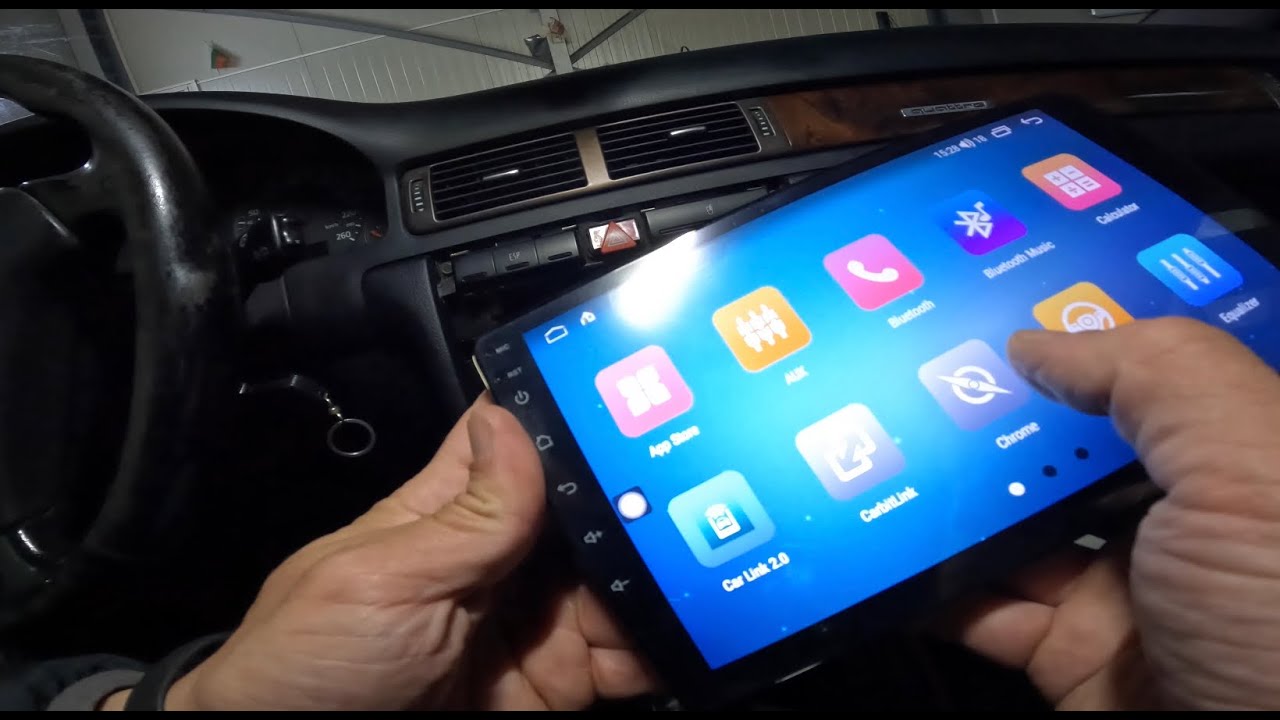 How To Install 9” Android Car Stereo Radio In Audi - YouTube