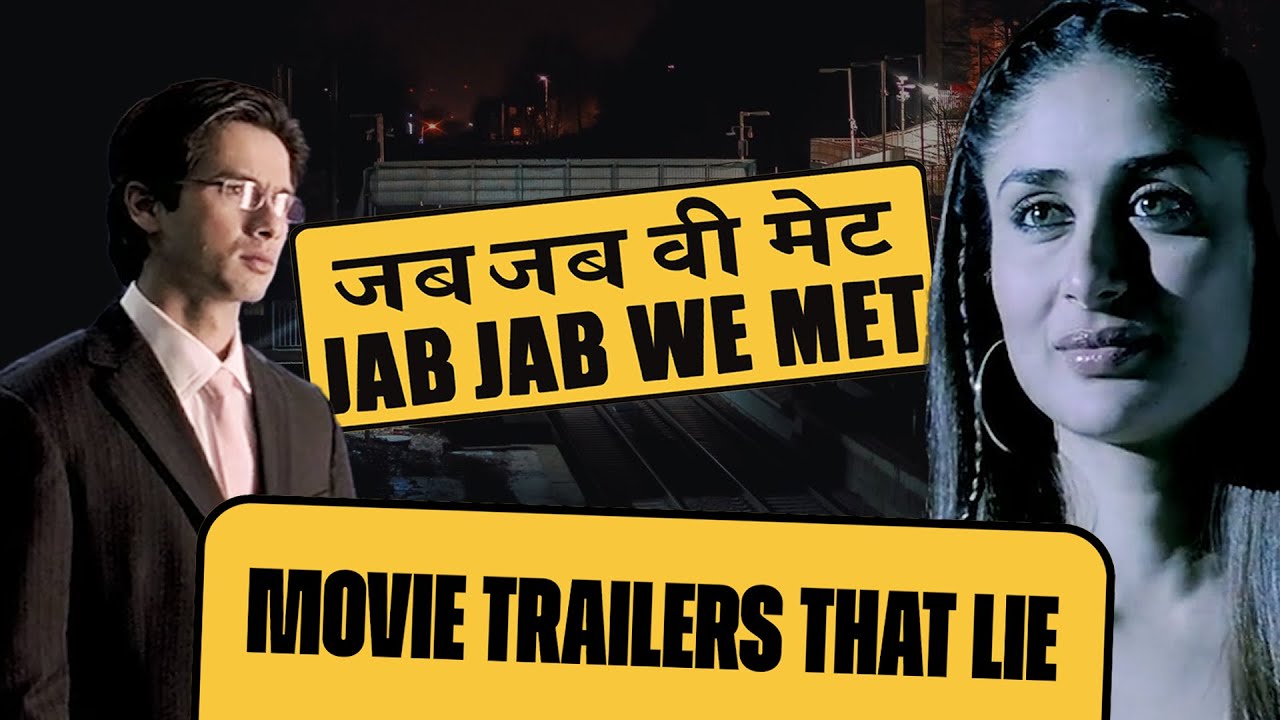 WHAT IF JAB WE MET WAS A PSYCHO THRILLER!? | Movie Trailers That Lie ...
