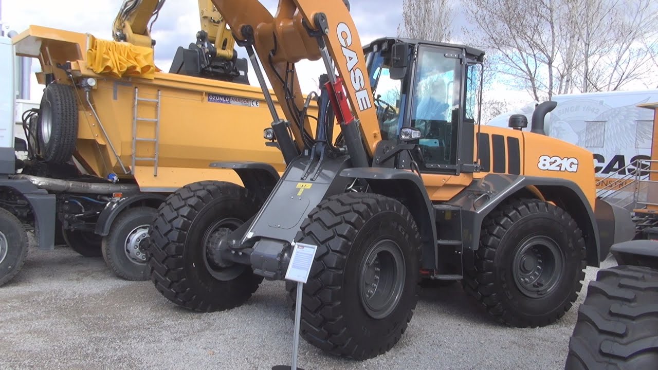 CASE 821G EVO Z-Bar Wheel Loader (2022) Exterior and Interior - YouTube