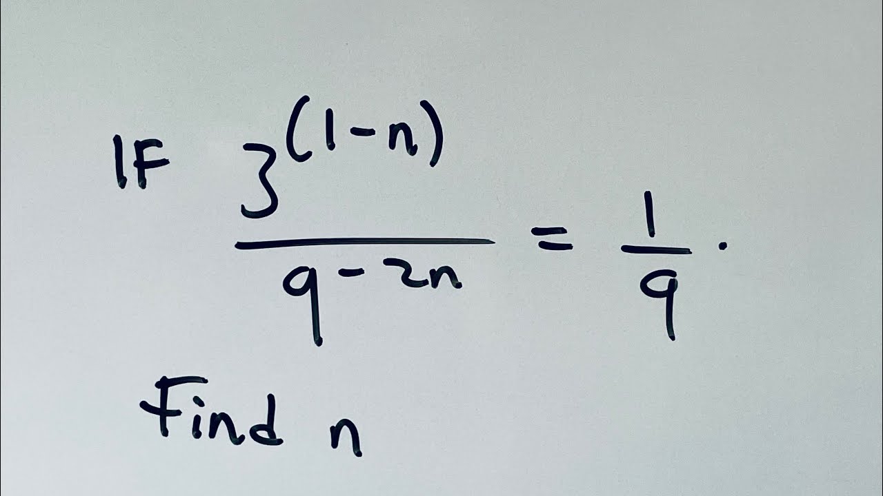 How to solve hard question on indices - YouTube