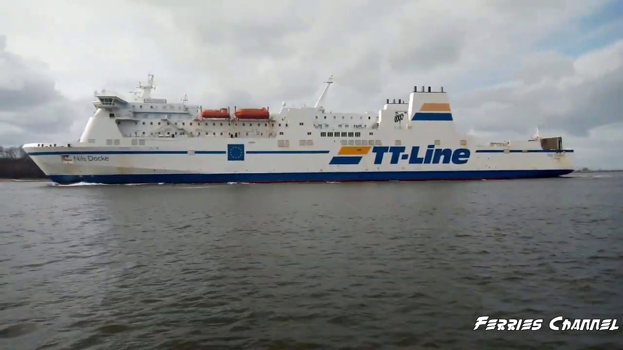 UNITY LINE POLONIA vs TT LINE NILS DACKE, kto kogo przepuści Ferries ...