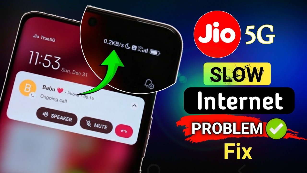 Jio 5G Slow Internet Speed Problem | Jio Network Problem | Jio 5G Network Slow Problem - YouTube