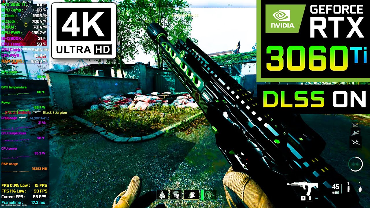 COD Modern Warfare 2 Multiplayer | RTX 3060 Ti 8GB | 4K Ultra Settings ...