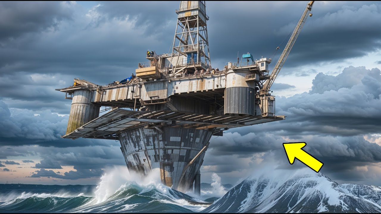 Experts Visit Oldest Oil Rig – They Are Shocked When They Realize What ...