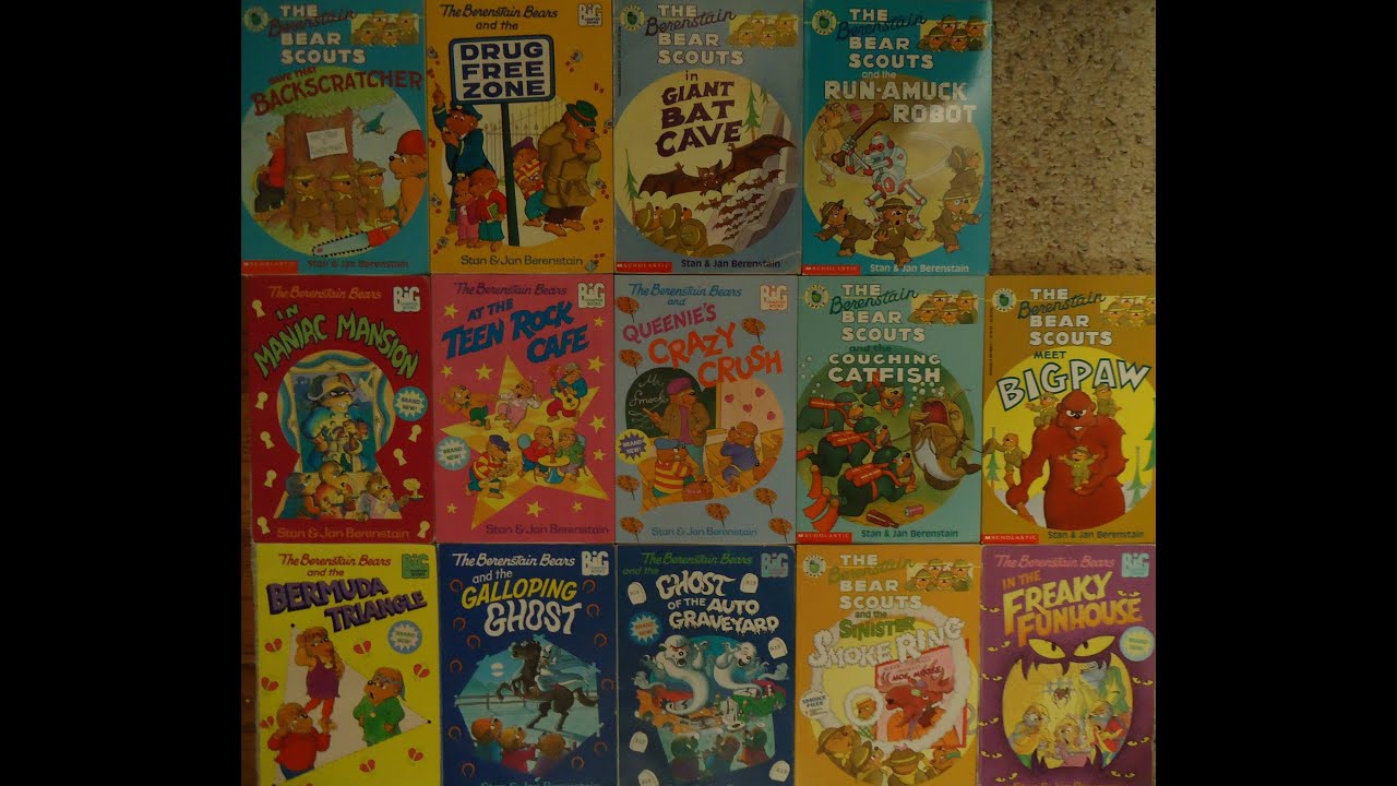 Updated Look Berenstain Bears BIG CHAPTER BOOKS Series - YouTube