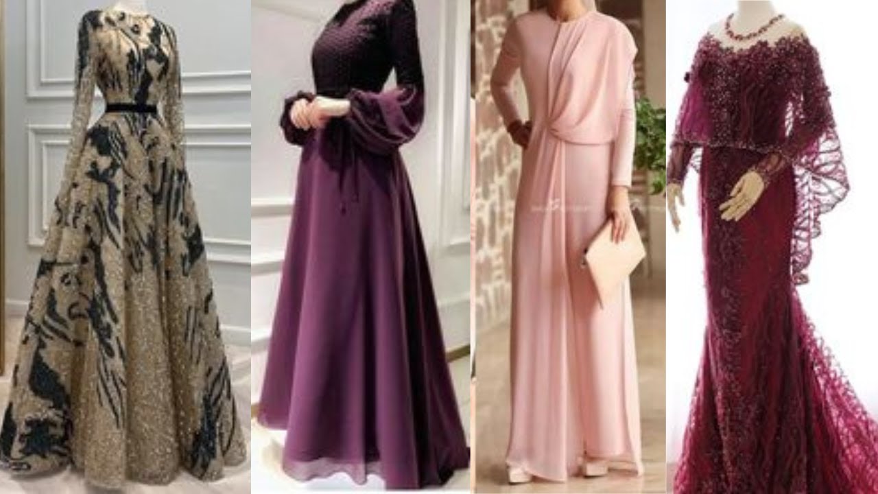 Ultra Impressive & Elegant Evening Party Hijab Dress 2023| Muslim party wear dress - YouTube