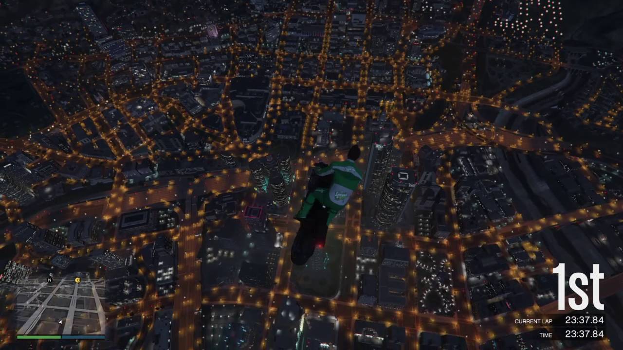 GTA 5 STUNTING ON MAZE BANK - YouTube