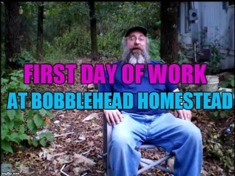 1st Day Of Work At Bobblehead Homestead - YouTube