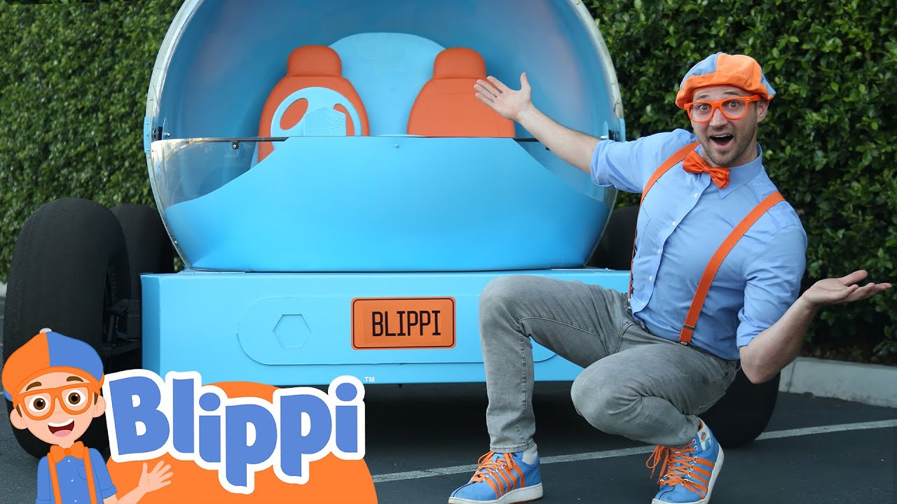 The Blippi Mobile Adventure! | Vehicles for Kids | Fun and Educational ...