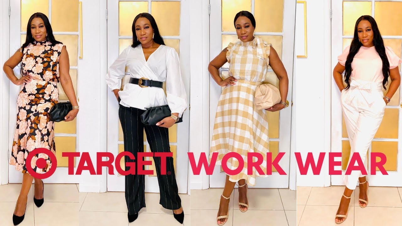 TARGET WORKWEAR TRY-ON HAUL + Tips for Shopping Work Wear | KERRY - YouTube