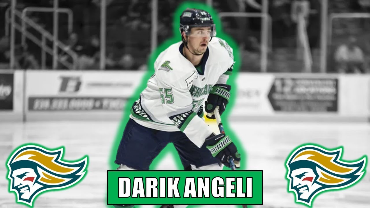 Belfast Giants Sign Darik Angeli - YouTube