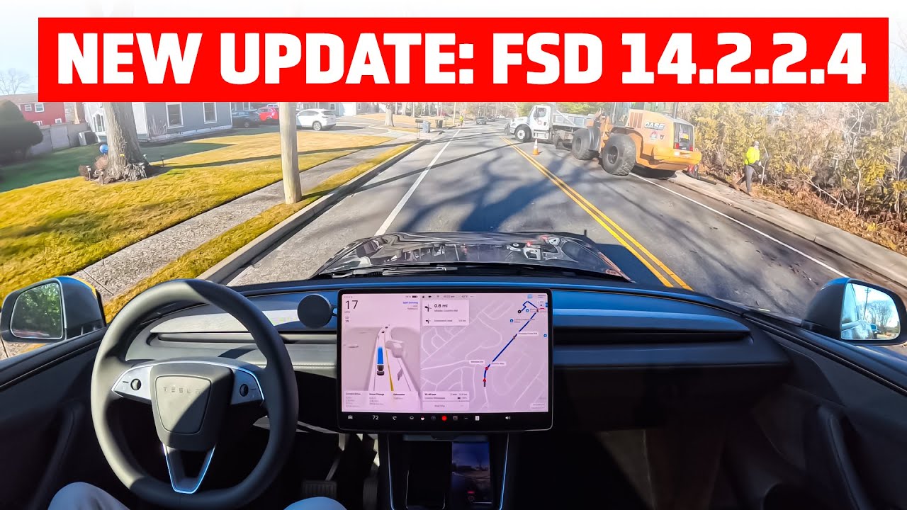 Tesla FSD 14.2.2.4 Update - Is This Update Better? - YouTube
