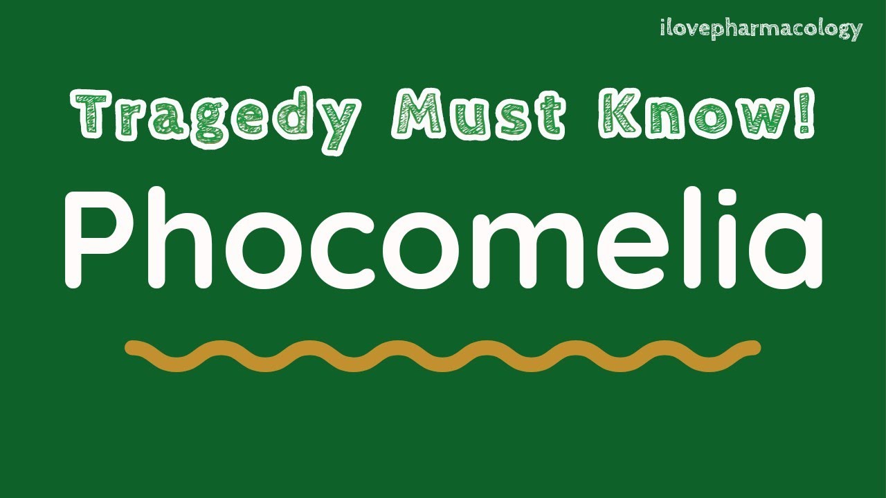 Phocomelia | Teratogenic Tragedy | DrPadmanabha | ilovepharmacology ...