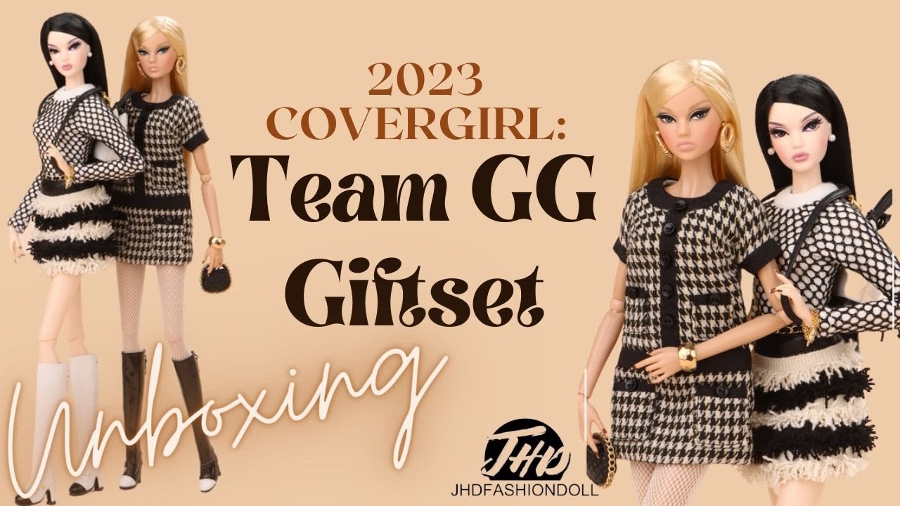 2023 COVERGIRL: TEAM GG GIFTSET GLORIA Y GINA MIZI DOLLS UNBOXING & RESEÑA | #enespanol #jhd # ...