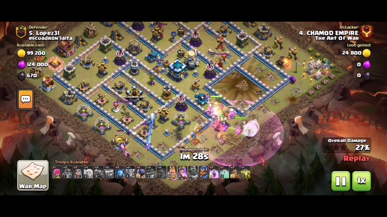 Th13 Super Witch Attack | Th13 Super Witch Fireball | Th13 Fireball ...