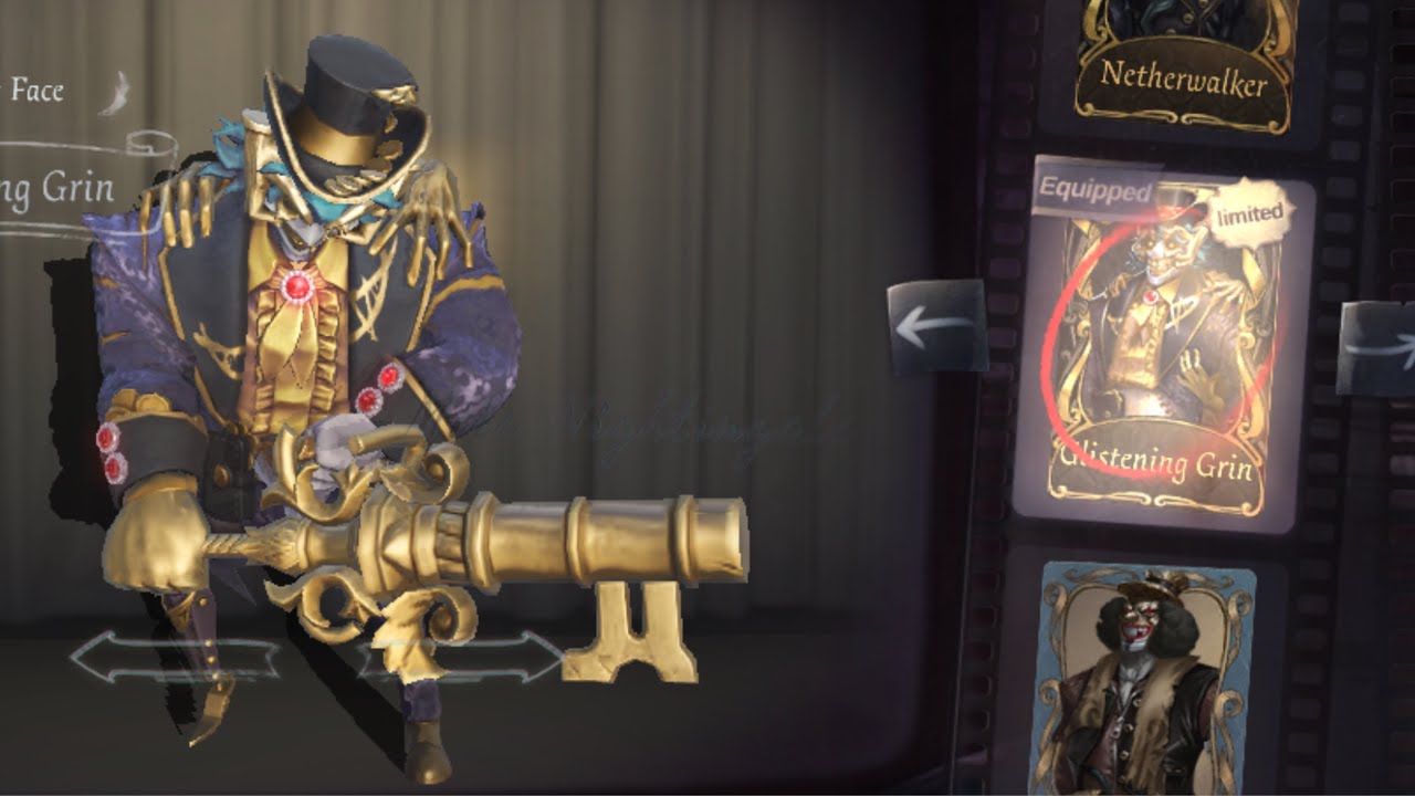 Identity V: Smiley Face Glistening Grin Skin gameplay - YouTube