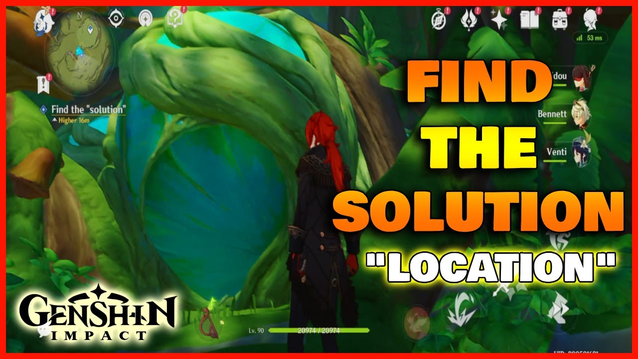 Genshin Impact: Find the "solution" | Location - YouTube