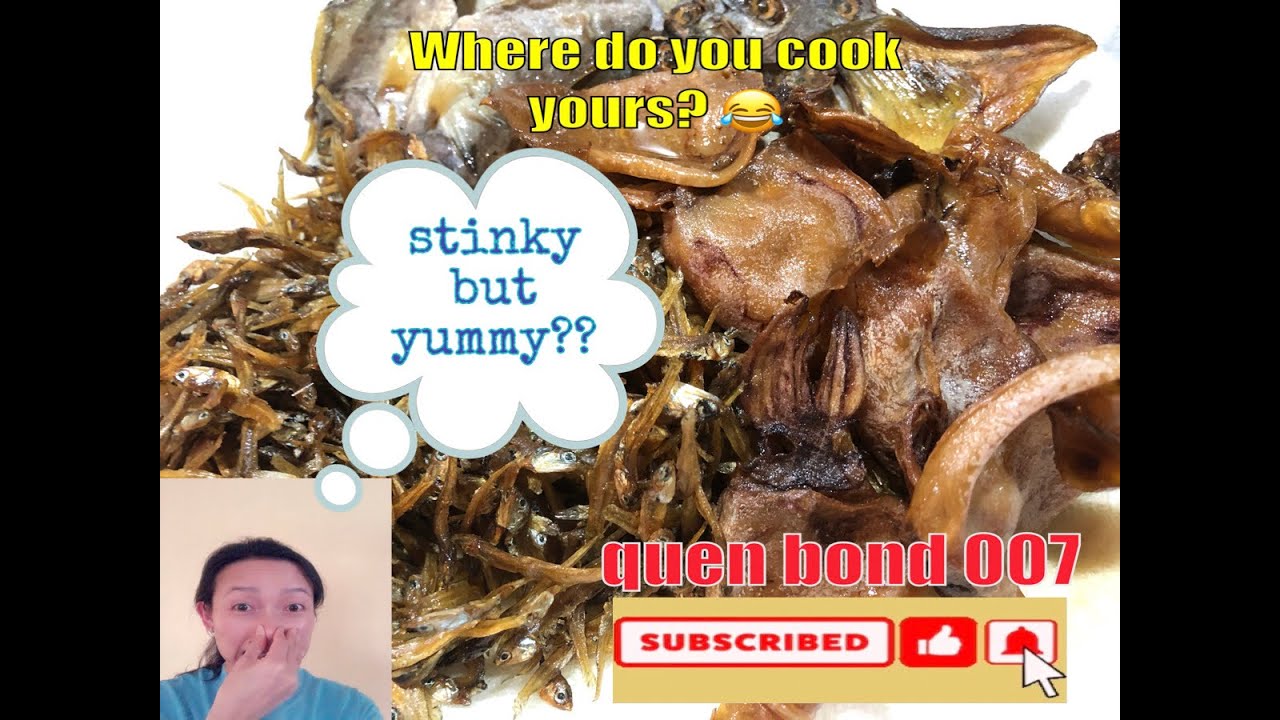 Dried Fish (Stinky But Yummy??) #OutdoorCooking - YouTube
