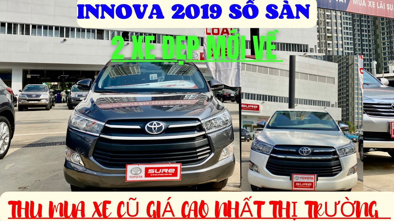 Chi tiết 2 xe Innova 2019 số sàn tại Toyota Tân Cảng, bảo hành 1 năm ...