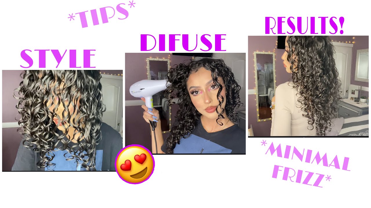 HIGHYLY REQUESTED CURLY HAIR ROUTINE!! Tips for DEFINED & FIRZZ FREE ...