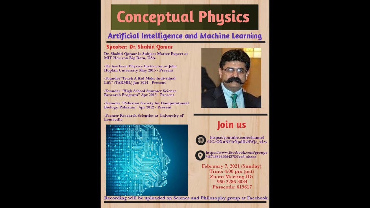 AI and Machine Learning | Dr. Shahid Qamar | Urdu/Hindi - YouTube
