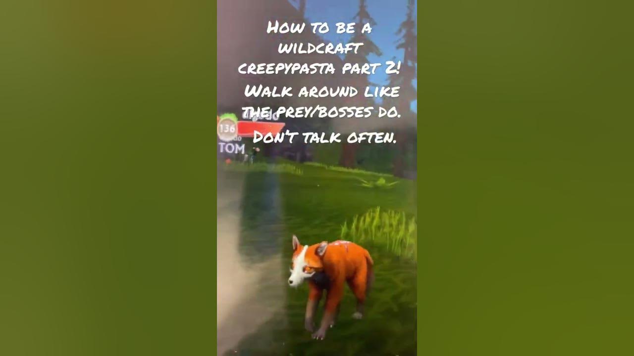 How To Be A Wildcraft Creepypasta Part 2 How To Act Youtube