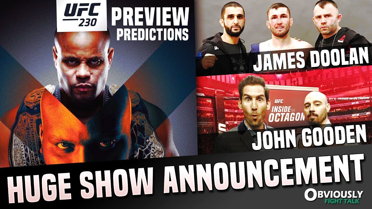 UFC 230 Predictions, MMA News w/ John Gooden, Coach James Doolan | OFT ...