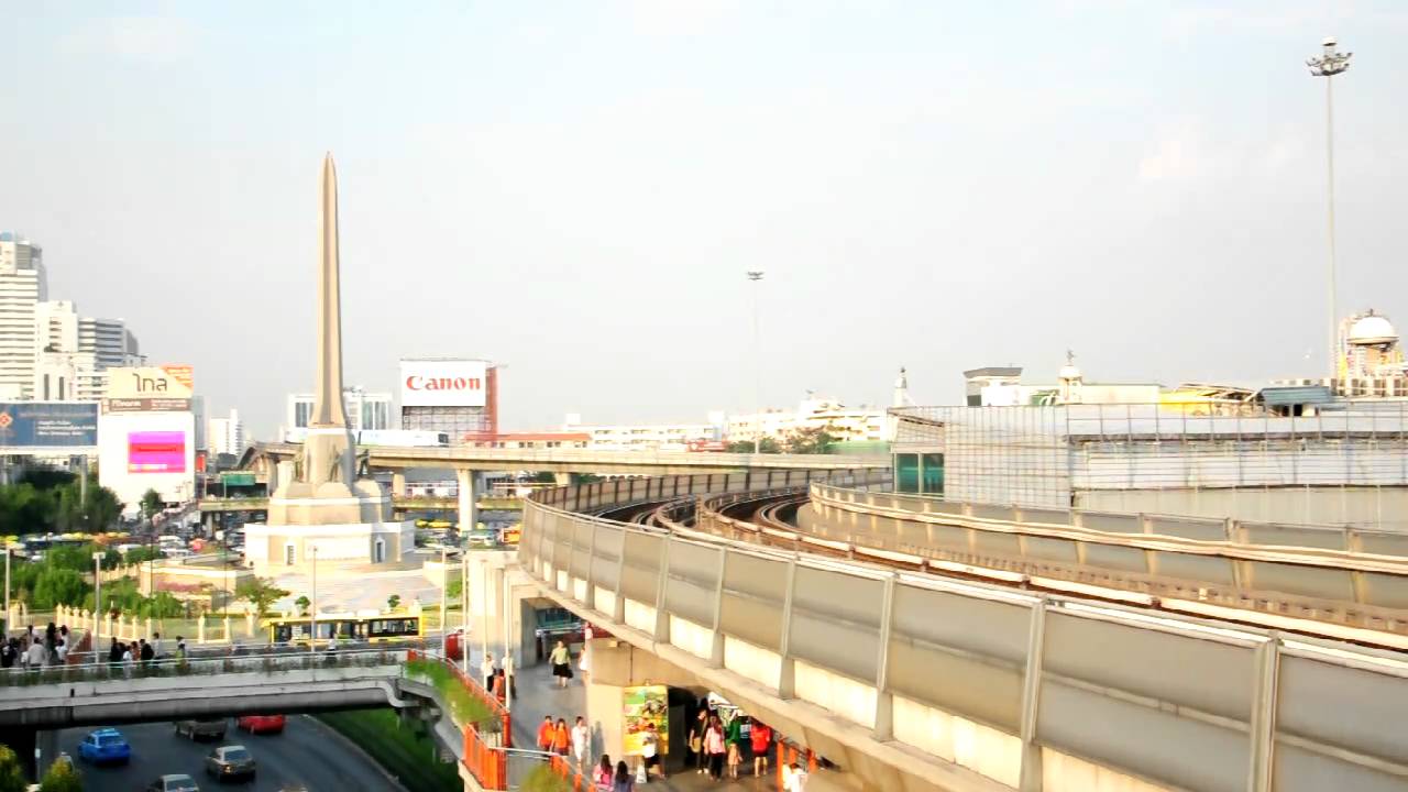 BTS Victory Monument Station Bangkok Thailand - YouTube