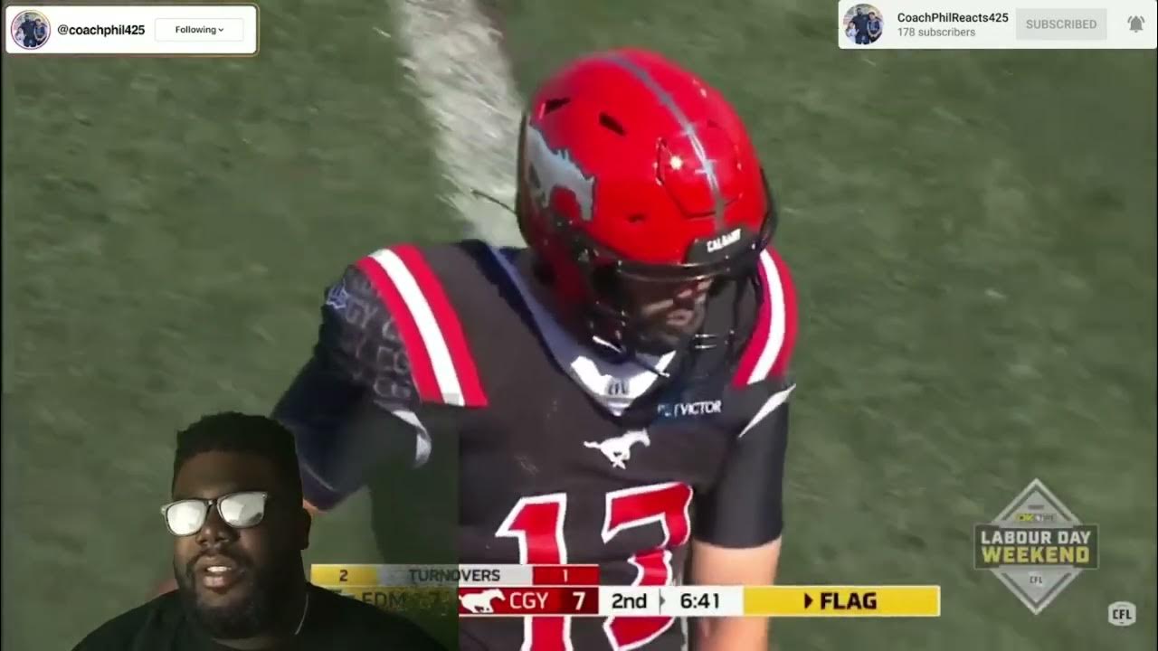 Calgary Stampeders vs Edmonton Elks Week 13 LABOUR DAY CLASSIC! - YouTube