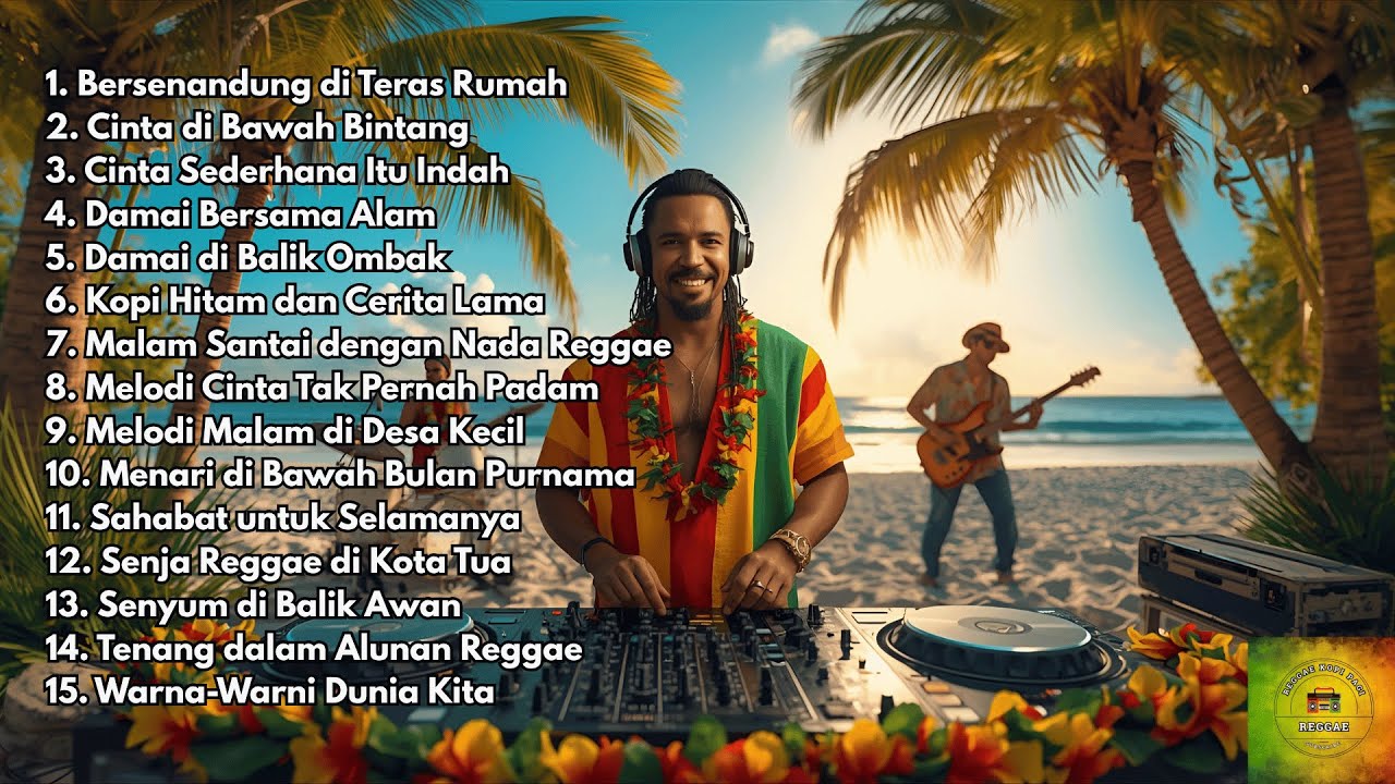 Reggae Indonesia Terbaik ☕🌿REGGAE🌿☕ Full Album Viral untuk Teman Ngopi ...