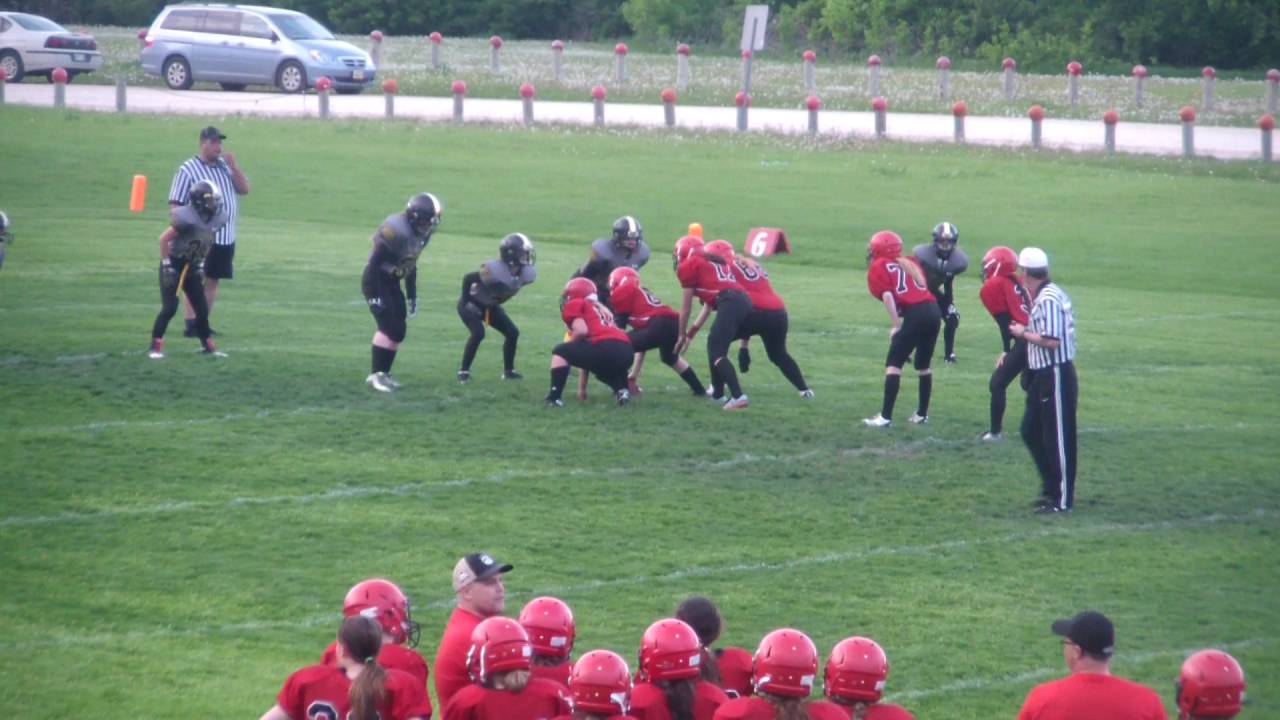 St Vital Mustangs vs Interlake Thunder MGFA Sr Girls Football May 26th ...