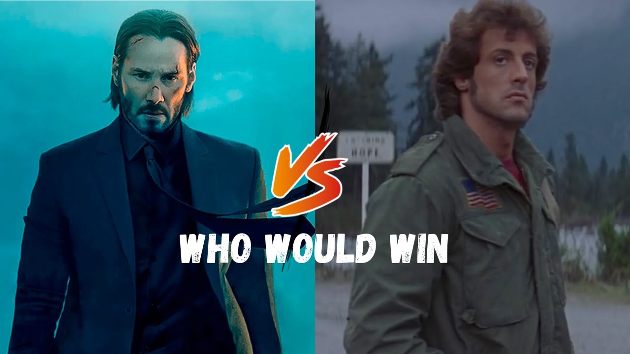 John Wick vs. Rambo – Who is the Ultimate Action Legend? || The Battle ...