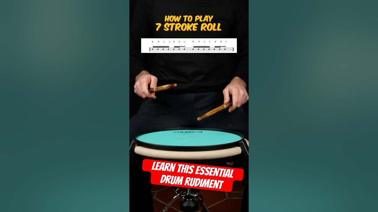 How to Play a Seven Stroke Roll 🥁 (Quick Drum Lesson) - YouTube