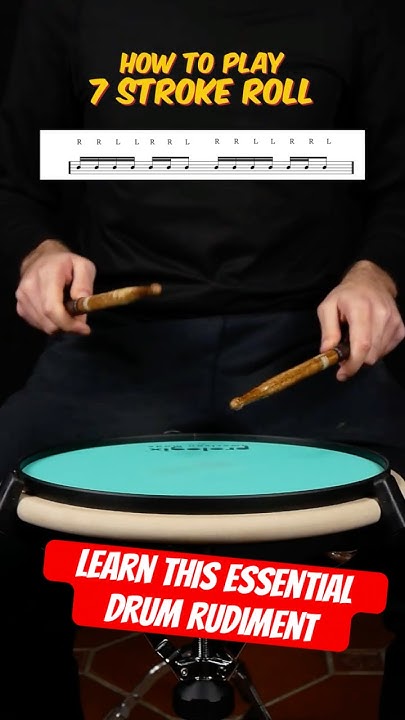 How to Play a Seven Stroke Roll 🥁 (Quick Drum Lesson) - YouTube