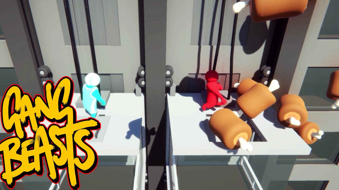 Gang Beasts - RIP HEADPHONES [Father and Son Gameplay] - YouTube