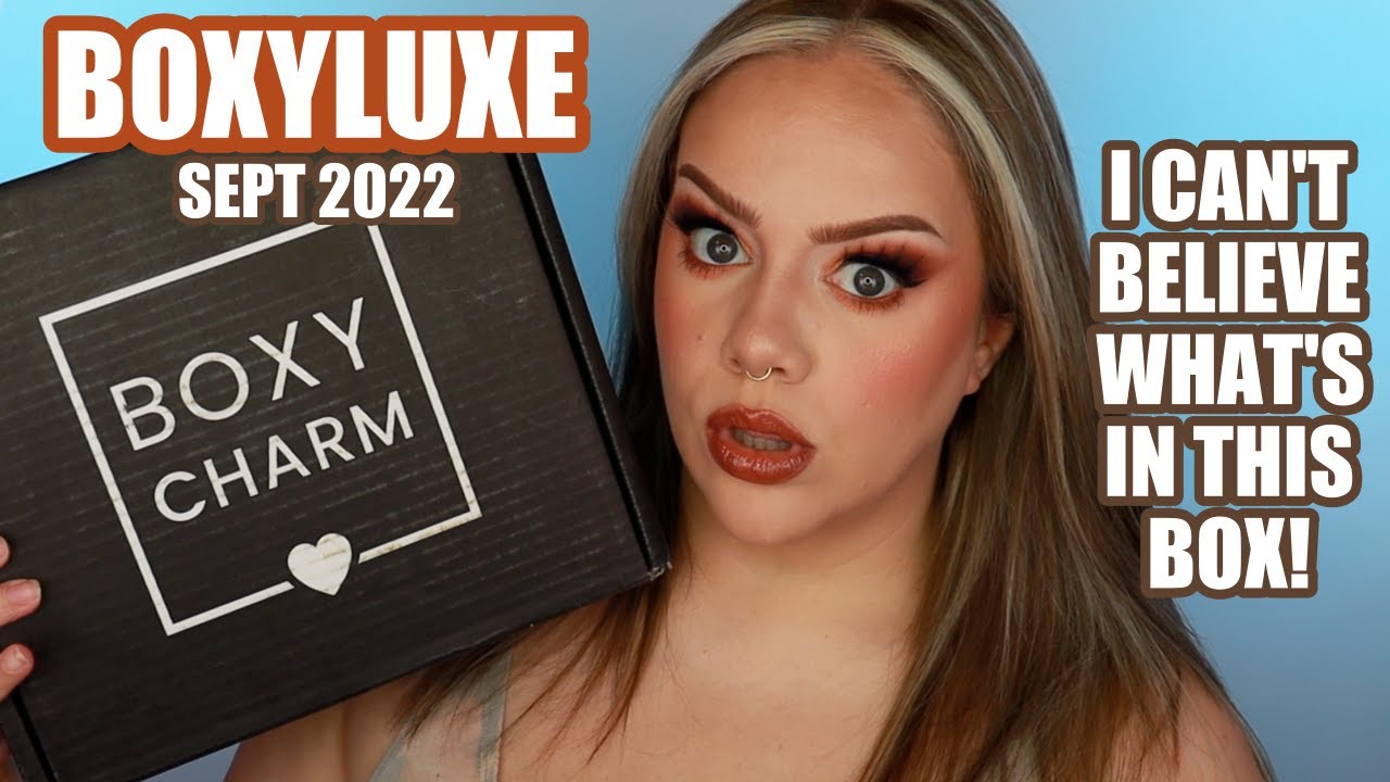 BOXYLUXE | SEPT 2022 | UNBOXING & TRY ON - YouTube