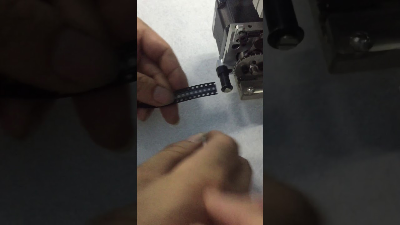 How to put bead to the bead embroidery machine ? - YouTube