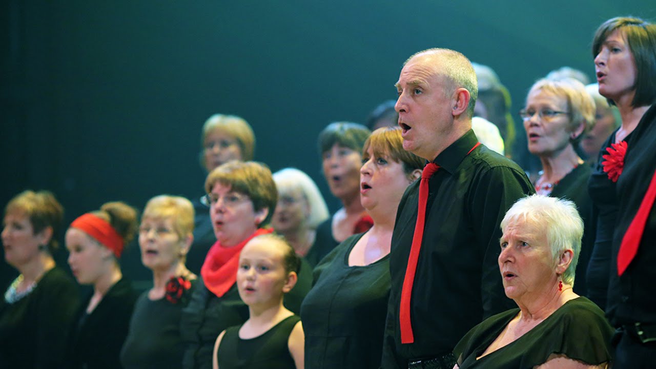 The Royal Opera House Thurrock Community Chorus performing at Awake in ...