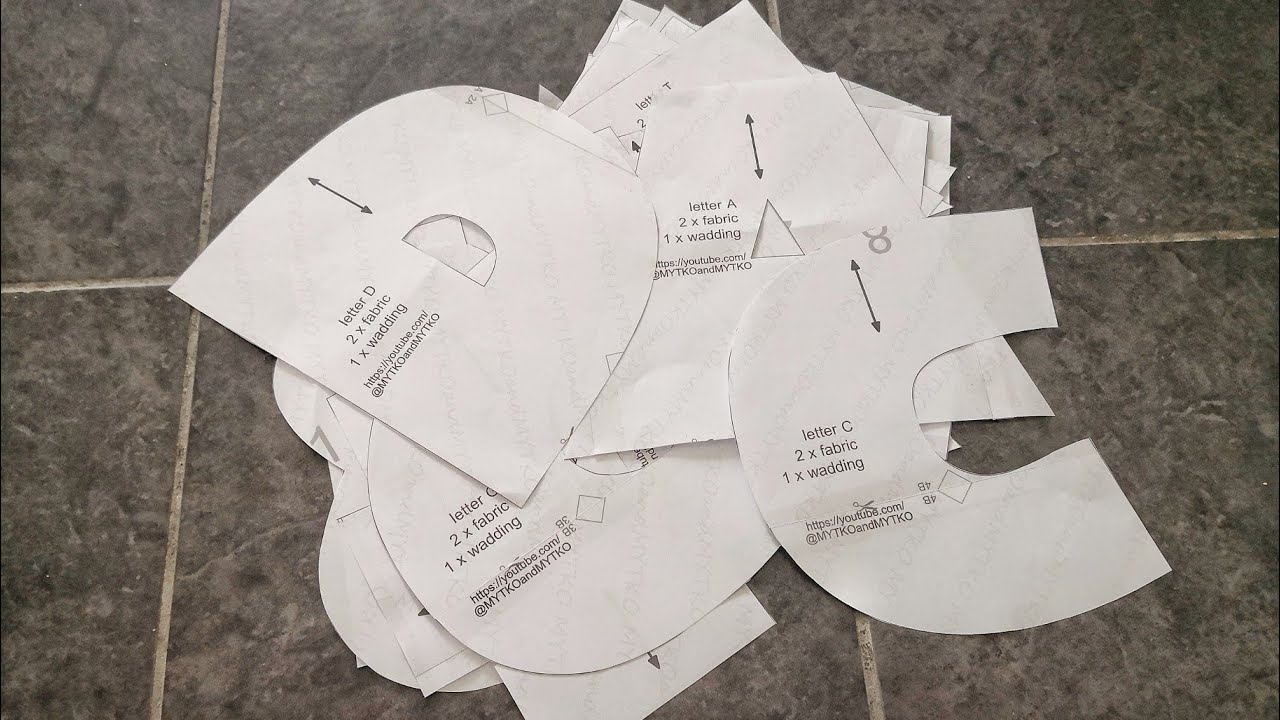 Quick and Easy: Print, Fold, and Cut Letter Template Tutorial ...