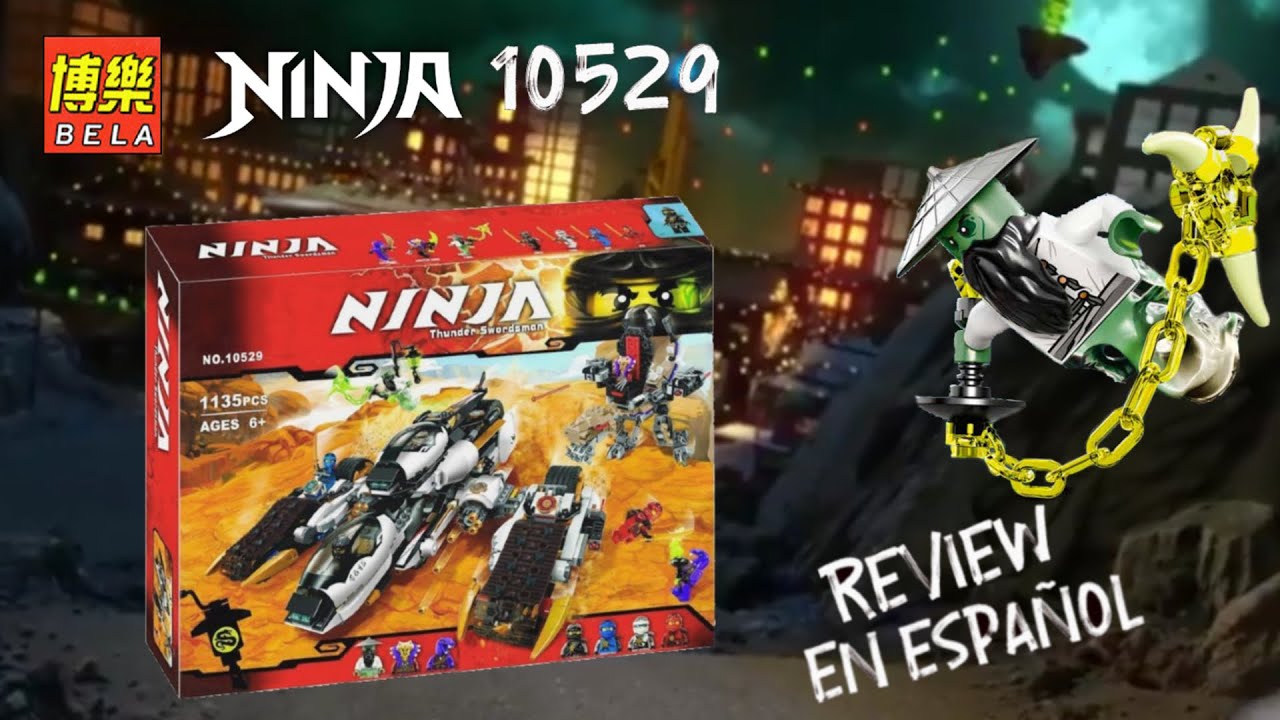 Bela Ninja 10529 (Lego Ninjago) Ultra Sonic Raider - Review en español ...