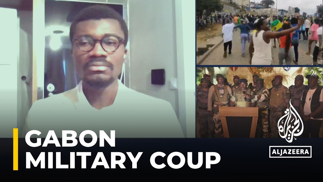 Senior military officers in Gabon have appeared on national tv claiming ...