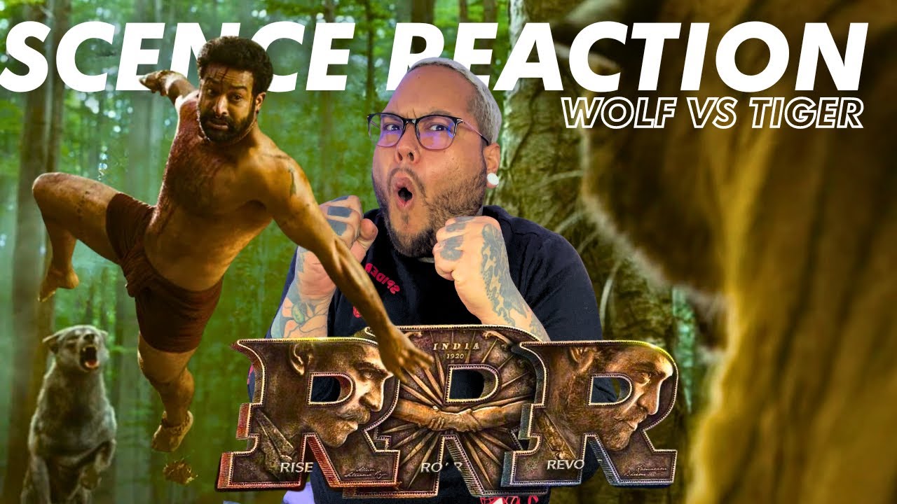 Heart-Pounding RRR Wolf vs Tiger Chase Scene: Must-See! - YouTube
