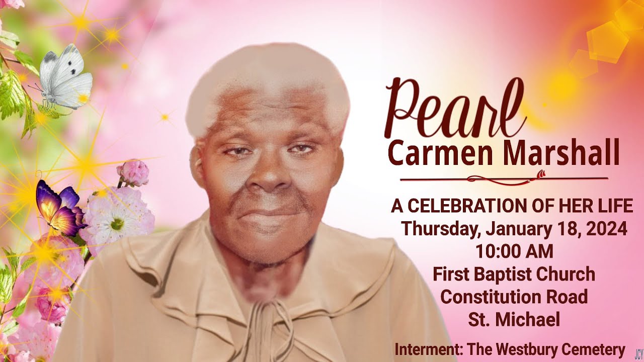 A Service of Thanksgiving for the Life of Pearl Marshall - YouTube