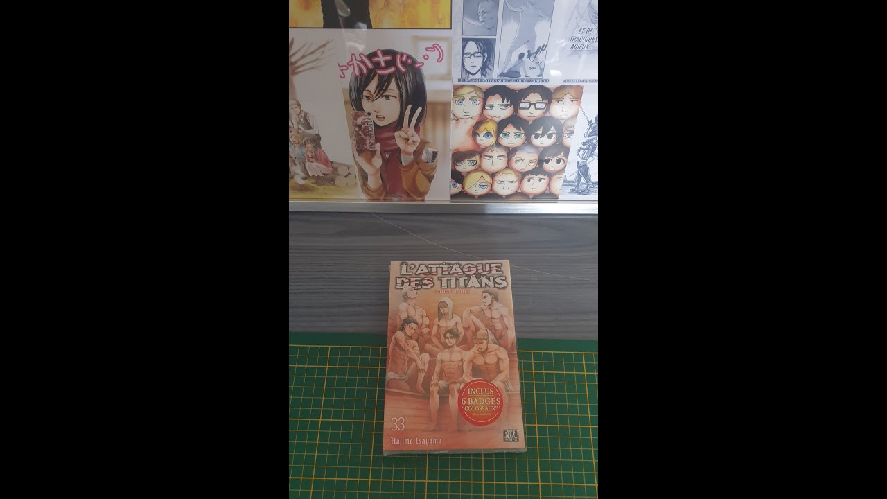 Snk Tome 33 edition limité. Ouverture/présentation sans prise de tête ...